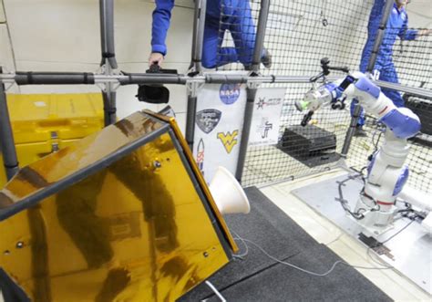 Using Orocos To Visually Track A Free Floating Target In Micro Gravity