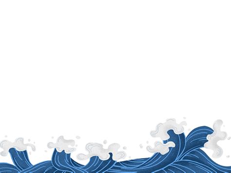 工笔画海水 海水简笔画 大山谷图库