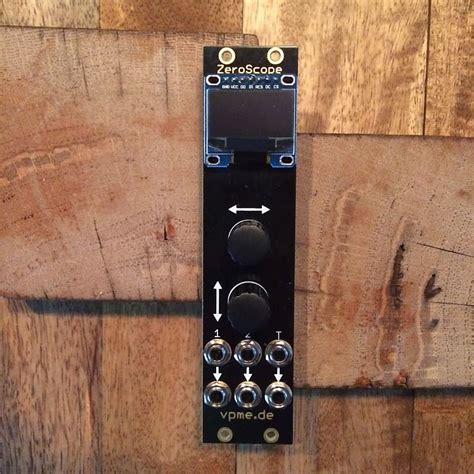 Vpme De Zeroscope Eurorack Oscilliscope Module Reverb