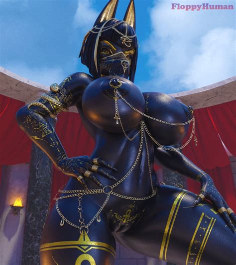 Rule 34 1girls 3d 4k Anubis Anubis Bom39 Areolae Big Breasts Big