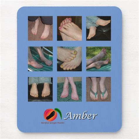 Amber Feet Collage Mousepad By Barefootgapeaches On Deviantart