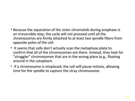 Cell Cycle Its Regulation And Checkpoints PPT Biological Sciences Science