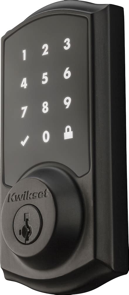 Best Buy Kwikset Signature Series Smartcode 916 Touchscreen Electronic Deadbolt 99160 009