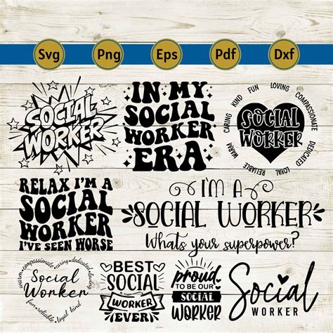 Social Worker Svg Social Worker Png Coworker Svg Counselor Svg