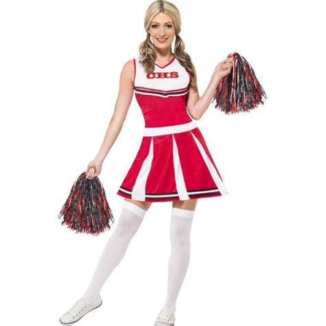 Cheerleader Costume Red Online Party Shop Flim Flams Party Store