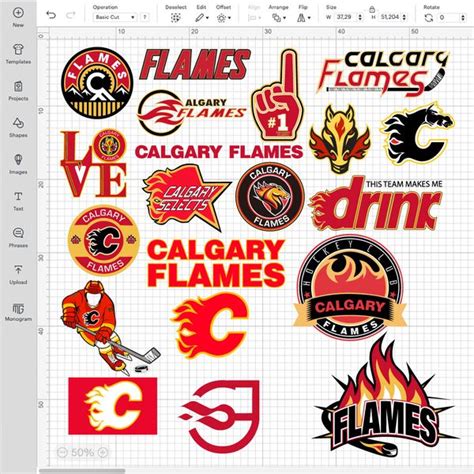Calgary Flames Logo Svg Cgy Hockey Svg Flames Calgary Fla Inspire