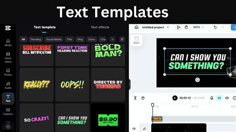 Capcut Creative Suite Exploring The Text And Overlays Features