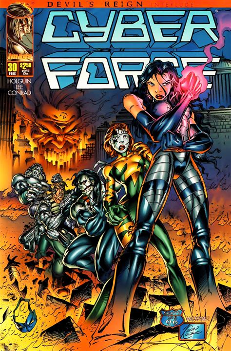 Cyberforce 1993 30 Image Comics Database Fandom