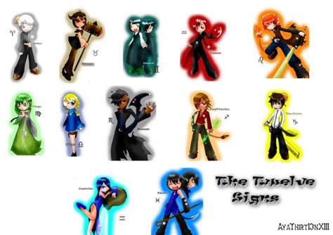 The Twelve Signs By Ayathirt13nxiii
