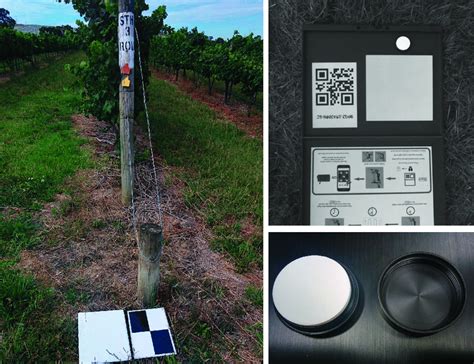 Ground Control Point Gcp Target And White Reference Board Left