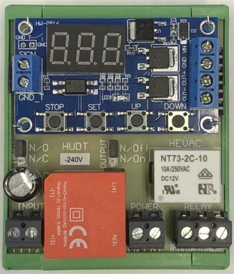 HUDT V UNIVERSAL V DELAY TIMER S Hr V Version Available Hevac Control Agencies