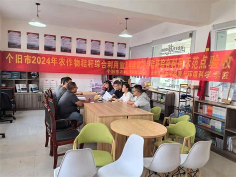 个旧市2024年秸秆综合利用重点县建设项目秸秆综合利用示范点暨阶段性验收工作 全国科技小院服务管理平台