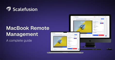 Macbook Remote Management A Comprehensive Guide