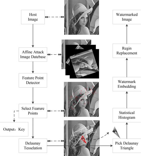 Watermark Embedding Flow Chart Download Scientific Diagram