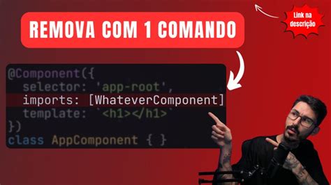 Angular 19 Lançou Recentemente Um Comando Para Remover Os Imports