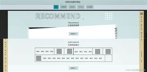 Java计算机毕业设计红色文化展示网站（附源码springboot开题论文部署）kimi Ai Csdn博客