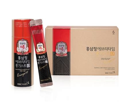 정관장 에브리타임 롱기스트 10ml X 20포 이랜드몰 정관장 에브리타임 롱기스트 10ml X 20포 이랜드몰