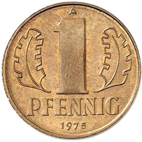 1 Pfennig Essai Allemagne République Démocratique Numista