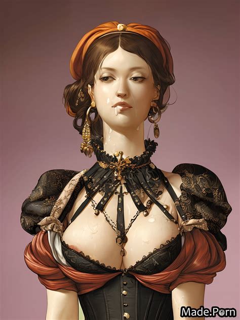 Porn Image Of Silk Vivid Rain Night Choker 20 Earrings Created By AI