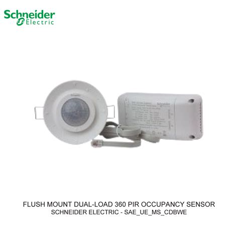 Flush Mount Dual Load 360 Pir Occupancy Sensor