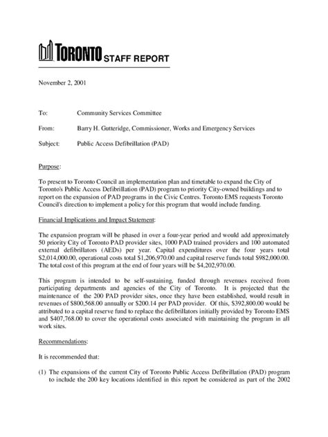 Fillable Online The Public Access Defibrillation Pad Trial Study