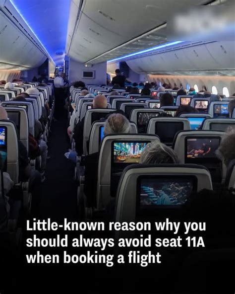 Discover Why Seat 11a Might Be The Least Desirable Spot On A Plane
