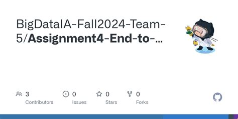Github Bigdataia Fall2024 Team 5assignment4 End To End Reseach Tool