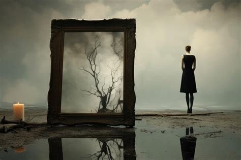 Narcissism Or Narcissistic Personality Disorder Concept Abstract Design