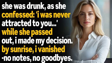 My Drunk Wife Admitted She Wasnt Attracted To Me So I Vanished