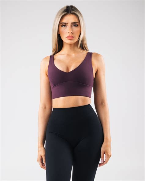 Celeste Bra A B Cup Dusk Best Sports Bra Alphalete Alphalete