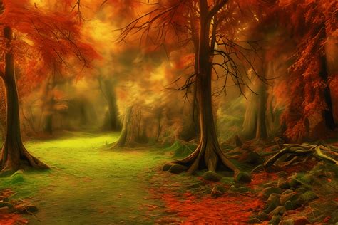 Fantasy Art Landscapes Forest
