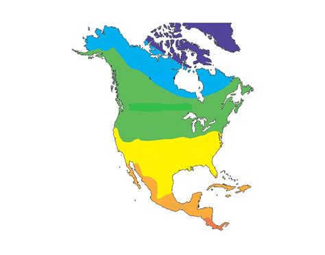 ჩრდილოეთ ამერიკის კლიმატური სარტყლები Quiz