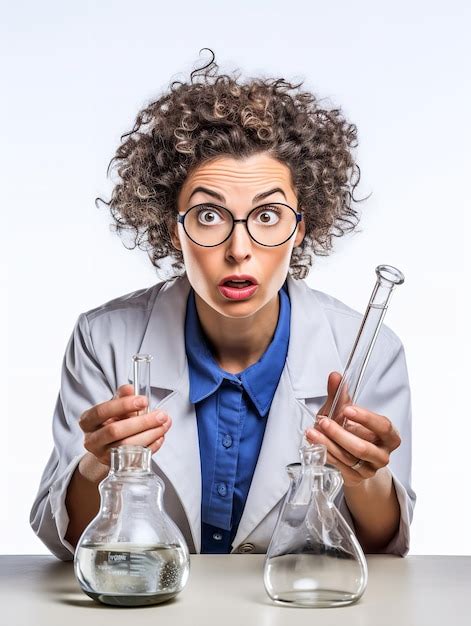 Innovative Female Scientist In Lab Ai Generated Premium Ai Generated Image