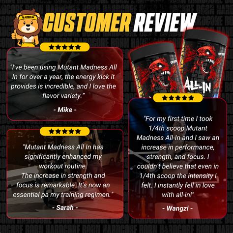 Mutant All In Pre Workout Supplement Full Dose Increase Energy