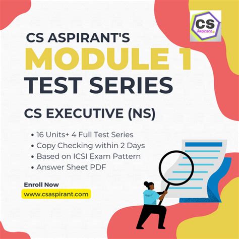 Module 1 New Syllabus Unit Test Series CS EXECUTIVE CS Aspirant