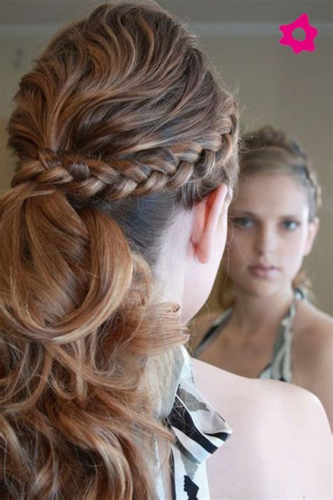 Images About Peinados On Pinterest Brunette Hair Highlights Brides And Loose Curls Updo