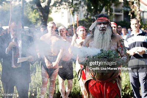 Aboriginal Smoking Ceremony Photos And Premium High Res Pictures