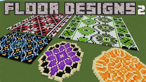 Minecraft Random Pattern Floor Generator Survival Nypowen