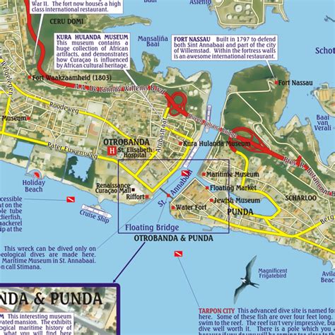 Franko Curacao Guide And Dive Map Saguaro Scuba