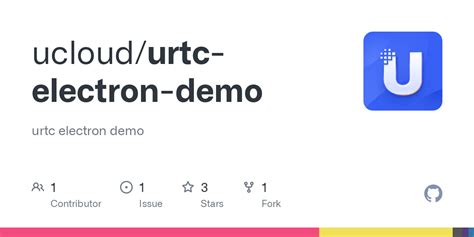 GitHub Ucloud Urtc Electron Demo Urtc Electron Demo