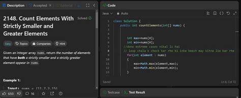 mandeep pathak on linkedin day 28 100 count elements with strictly smaller and greater