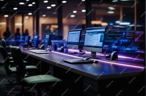 Premium Photo Phishing Attack Young Professional Female Hacker Is Indoors By Computer With Lot