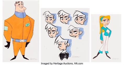 Danny Phantom Art Danny Phanton Print Original Signature