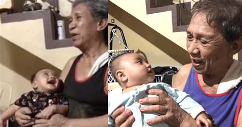 Natunaw Ang Puso Ng Mga Netizen Matapos Mapanood Ang Video Ng Bulag Na Lolo Na Nag Aalaga Sa Kany