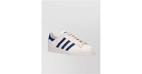 Adidas Low Top Sneakers Round Toe In Blue For Men Lyst
