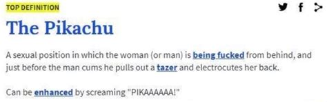 The Pikachu A Sexual Position In Which The Woman Or Man Is Being Fucked From Behind And Just