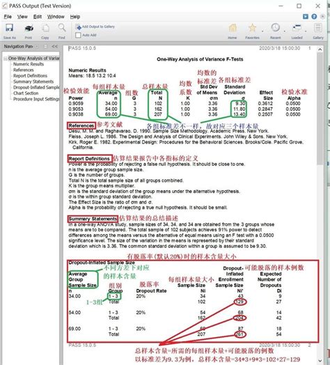 统计教程｜pass实现完全随机设计多样本均数比较的样本量估计多组随机对照样本量公式 Csdn博客