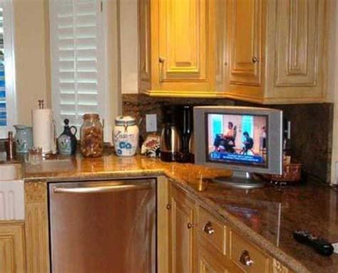 Small Tv In Kitchen Ideas