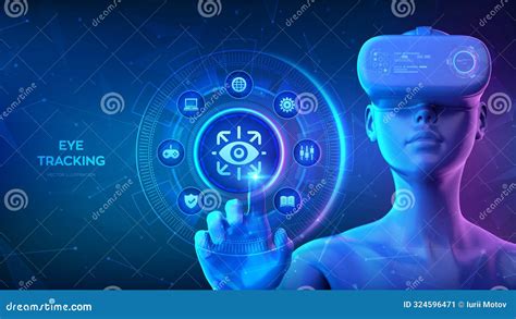 Eye Tracking Technology Concept Gesture Recognition Sensor Emotion