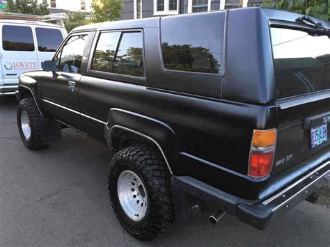 1987 Toyota 4runner Suv Black 4wd Manual Rn60 Classic Toyota 4runner